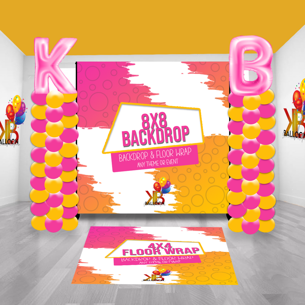 Backdrops & Floor Decals – KB Balloons and More