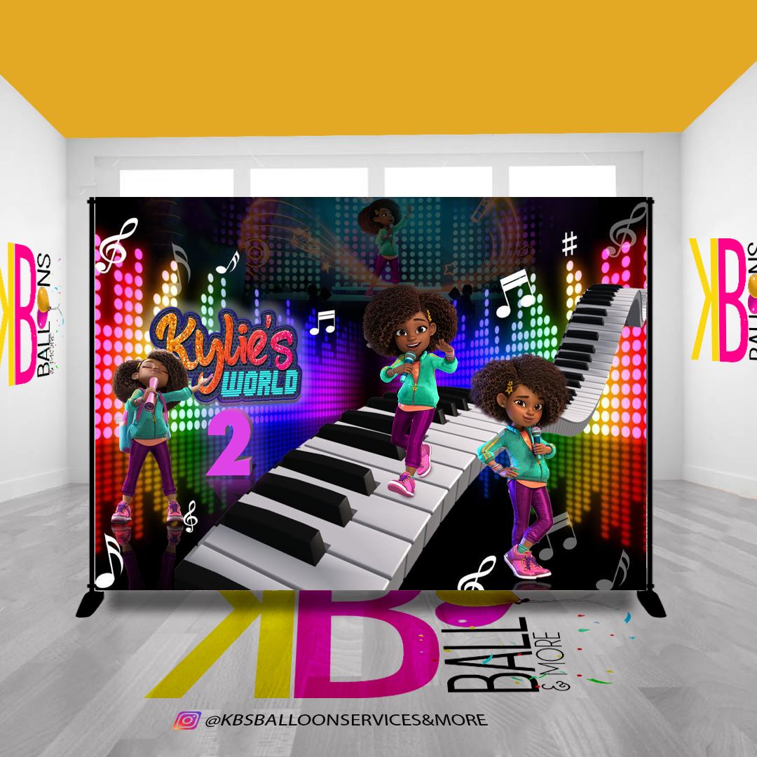 Karmas World Digital Backdrop (DIGITAL DESIGN ONLY) – KB Balloons and More
