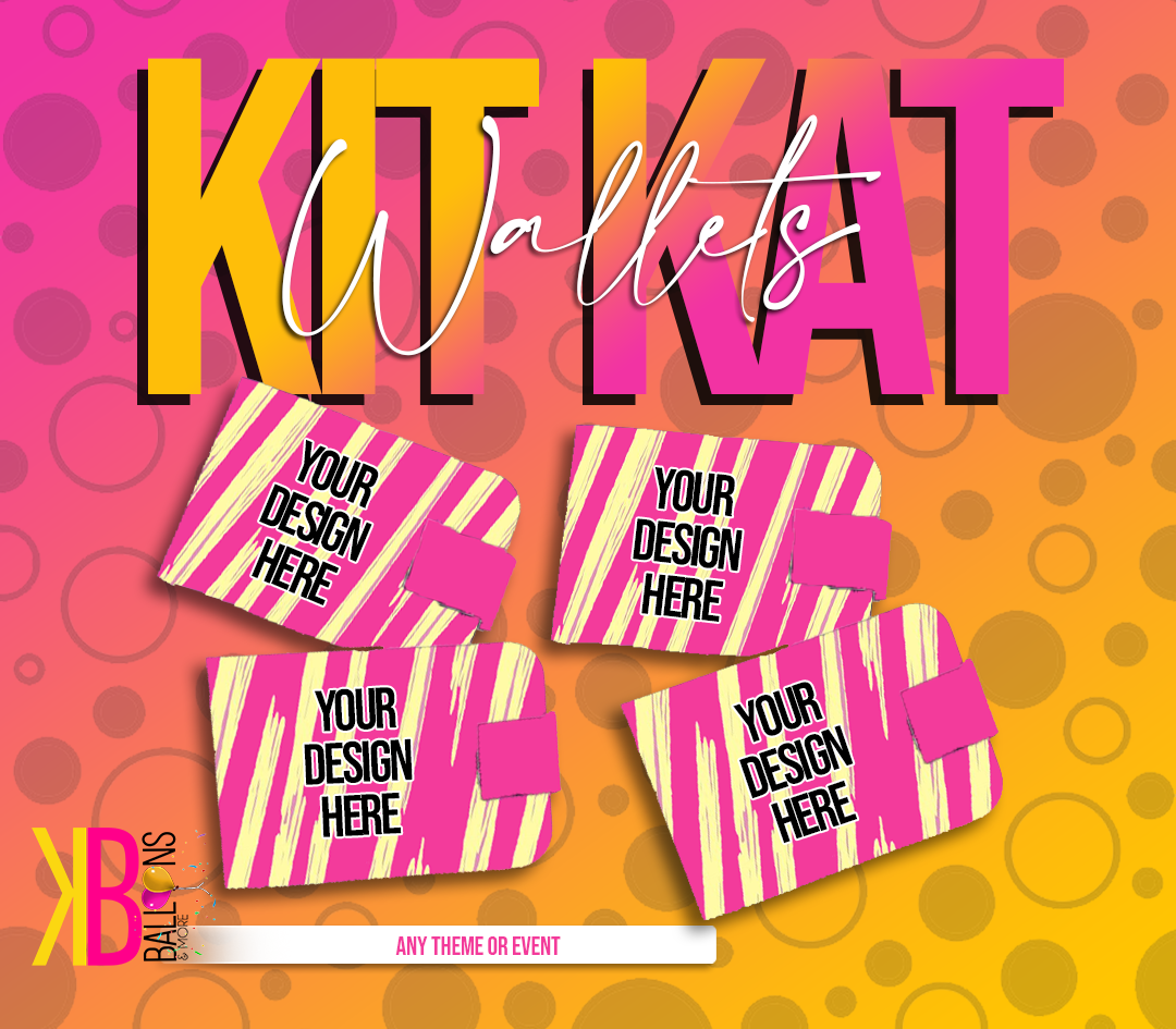 Kit Kat Wallets – KB Balloons and More